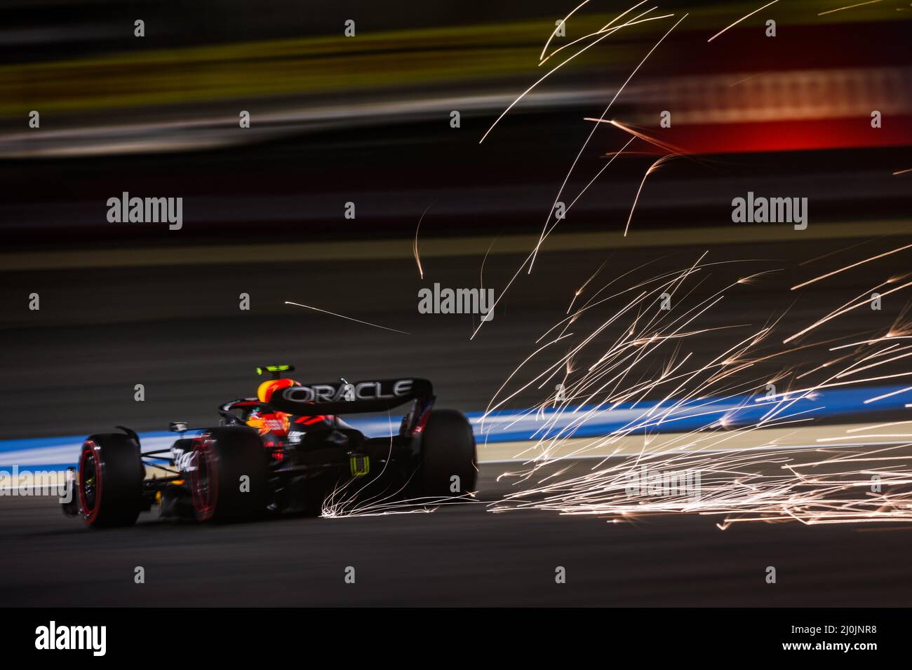 PEREZ Sergio (mex), Red Bull Racing RB18, action during the Formula 1 ...