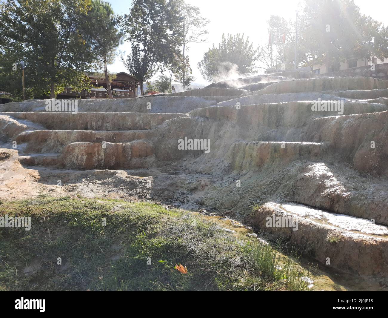 The red springs of Karahayit are a separate spring water with a unique ...