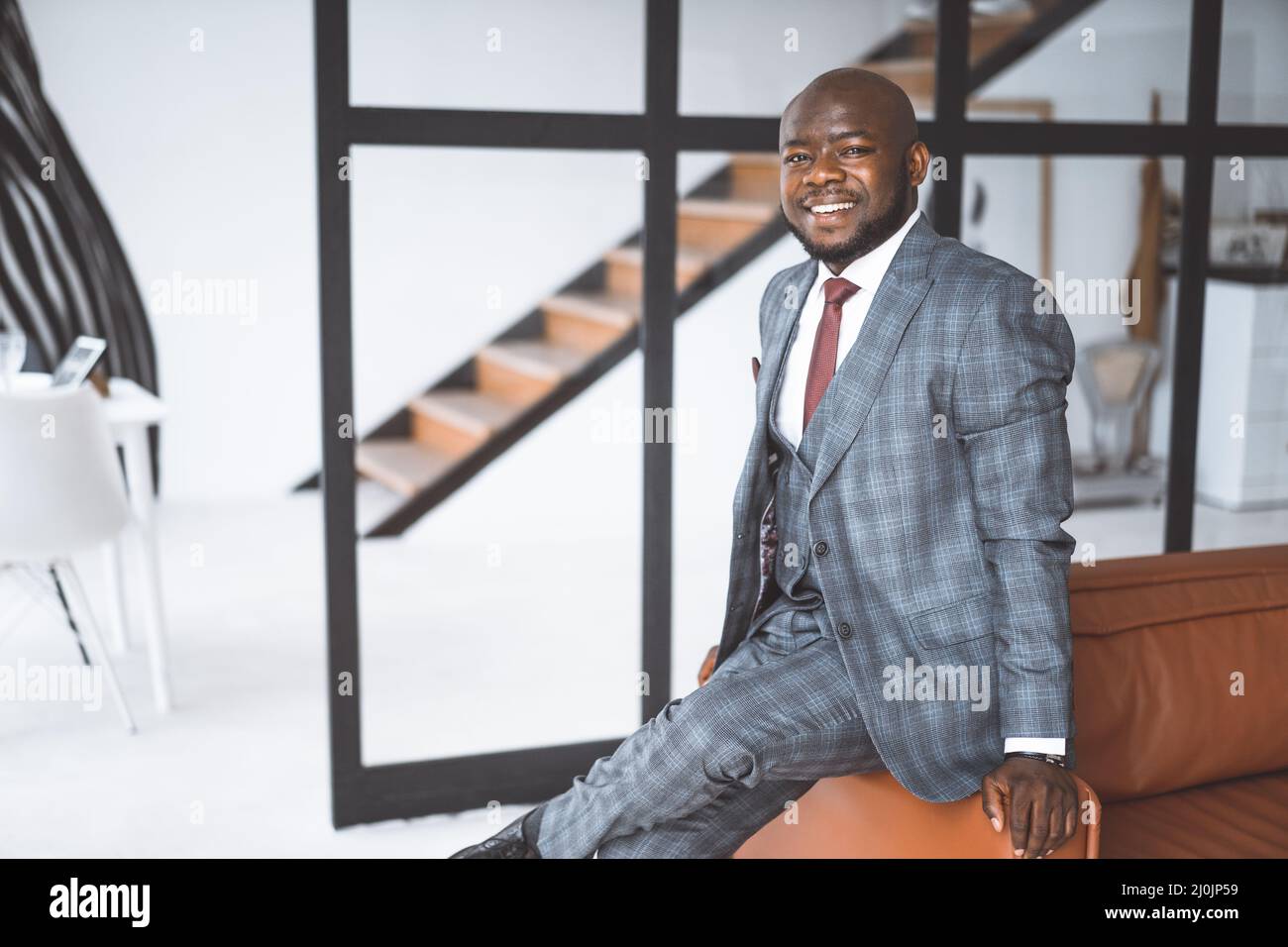 Rich african american man hi-res stock photography and images - Alamy