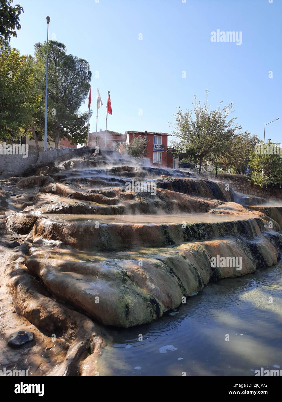 The red springs of Karahayit are a separate spring water with a unique ...