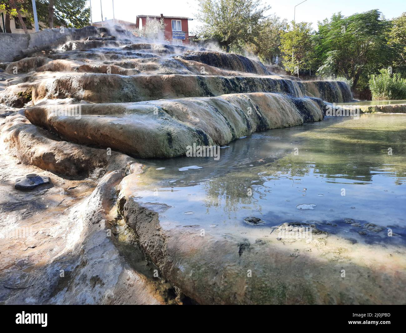 The red springs of Karahayit are a separate spring water with a unique ...