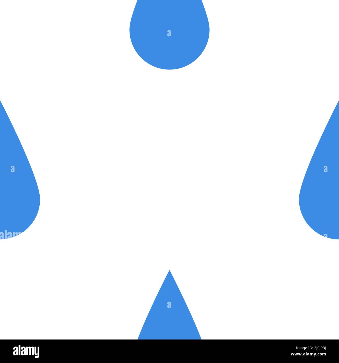 Natural blue drops of water, liquid, fluid and aqua seamless pattern ...