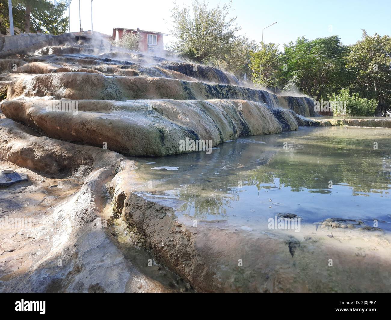 The red springs of Karahayit are a separate spring water with a unique ...