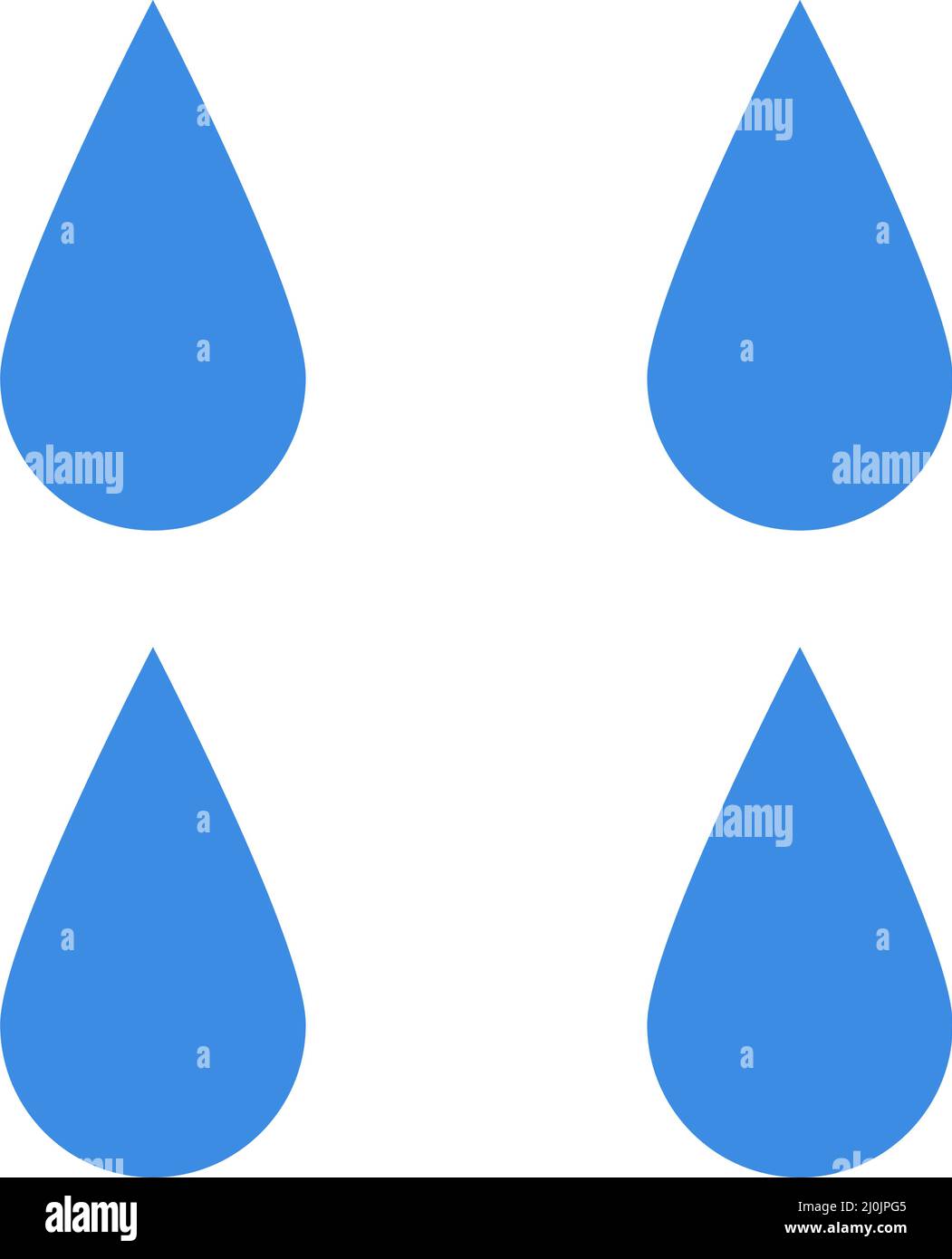 Natural blue drops of water, liquid, fluid and aqua seamless pattern ...