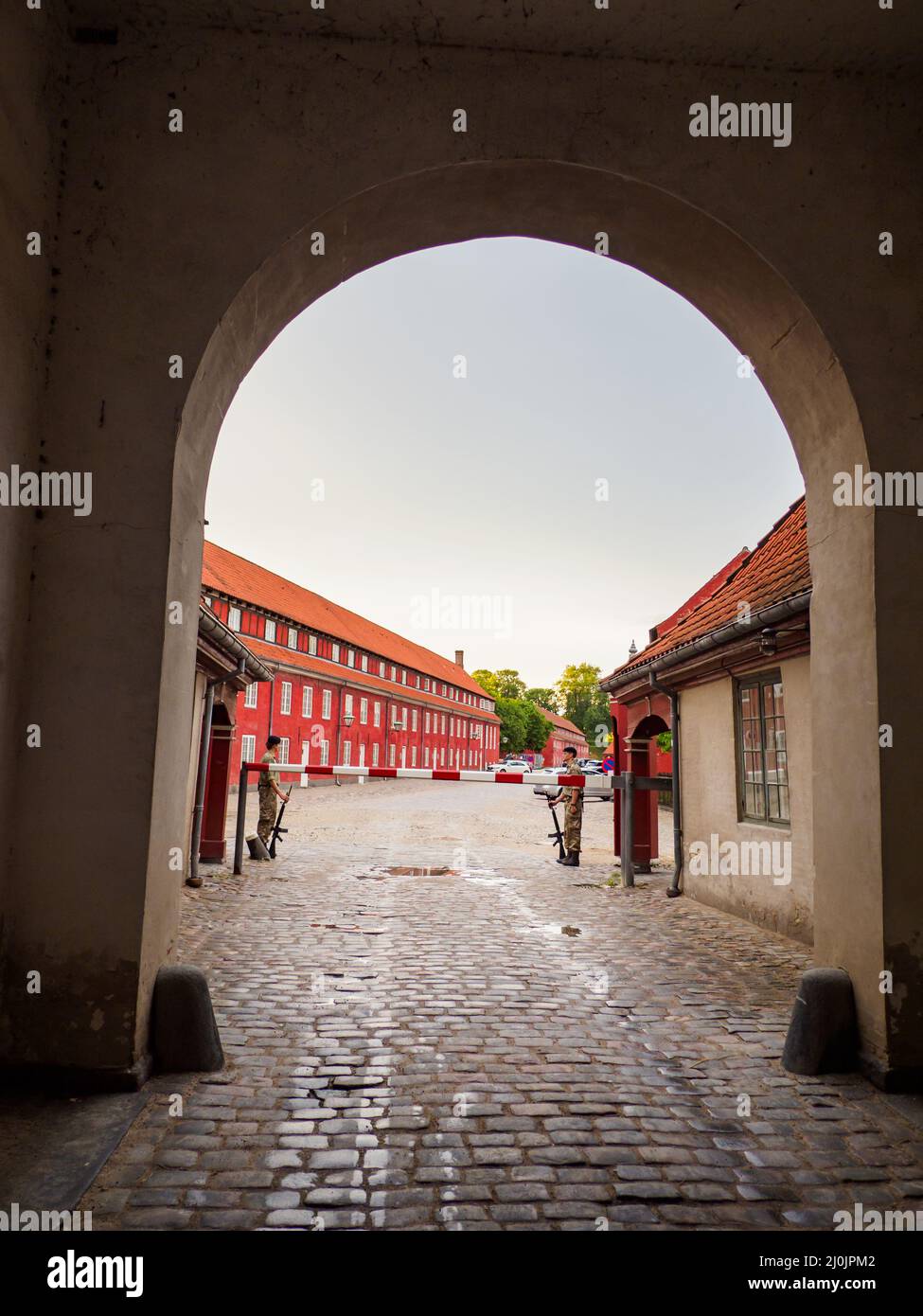 Copenhagen, Denmark- July, 2021: View for The Rows (Danish: Stokkene ...