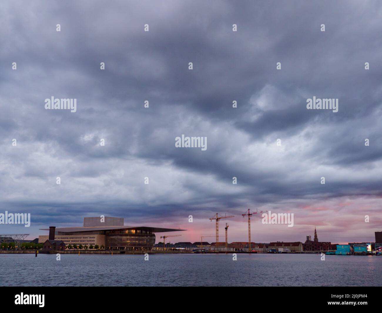 Copenhagen, Denmark - July, 2021: The Copenhagen Opera House is the ...
