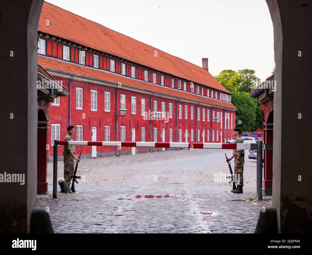 Copenhagen, Denmark- July, 2021: View for The Rows (Danish: Stokkene ...