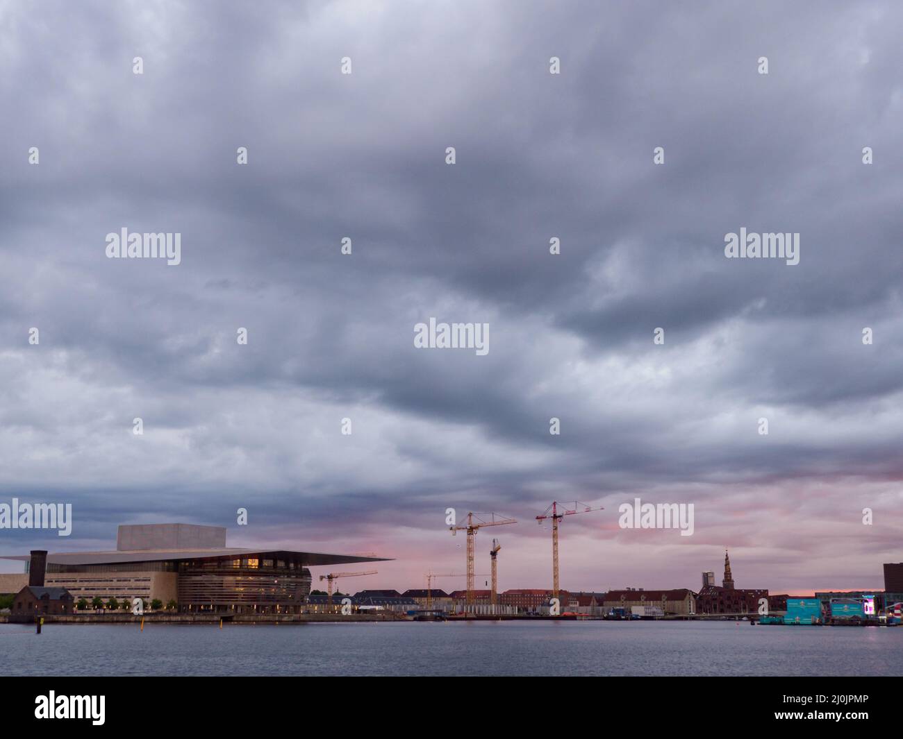Copenhagen, Denmark - July, 2021: The Copenhagen Opera House is the ...
