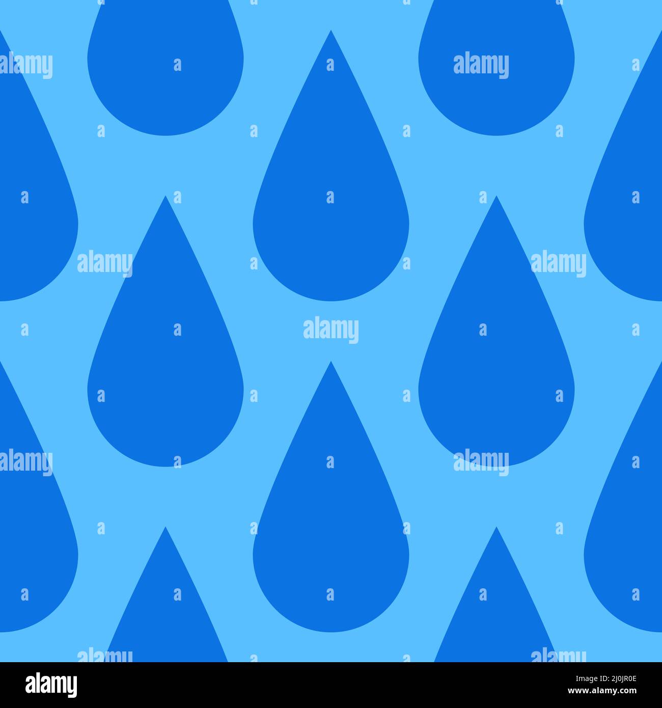 Natural blue drops of water, liquid, fluid and aqua seamless pattern ...