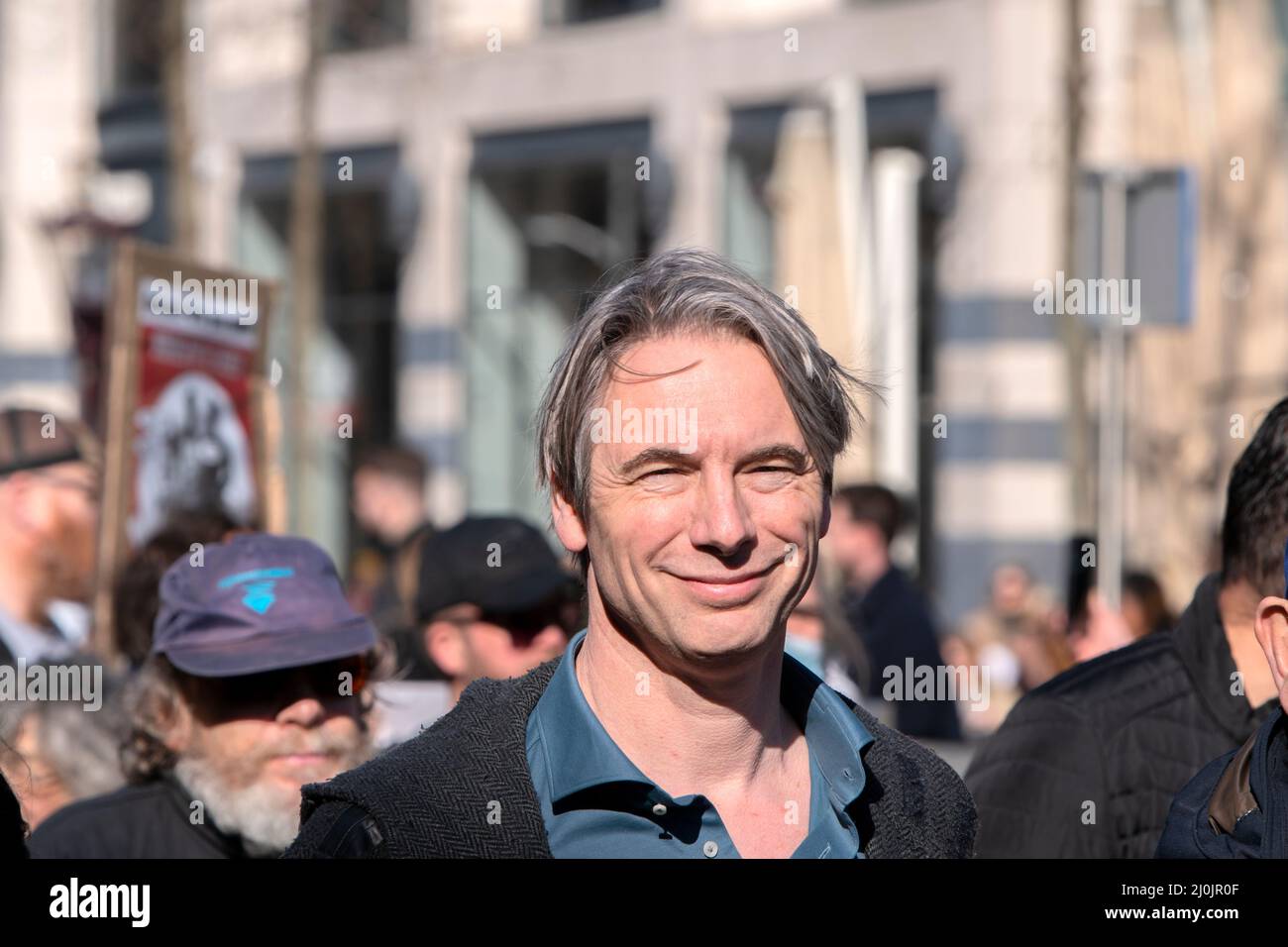 Tuur Elzinga Demonstration Against Racism At Amsterdam The Netherlands ...