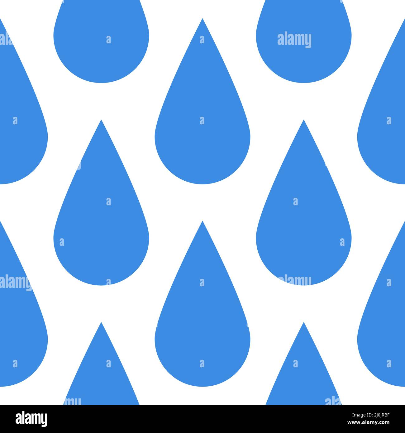 Natural blue drops of water, liquid, fluid and aqua seamless pattern ...