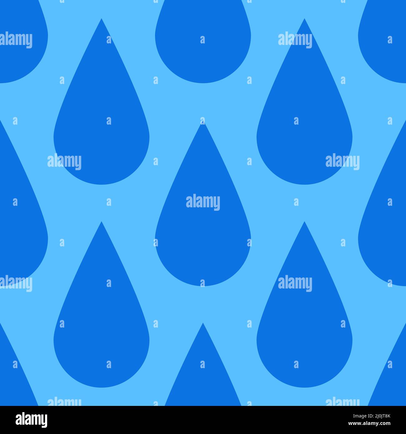 Natural blue drops of water, liquid, fluid and aqua seamless pattern ...