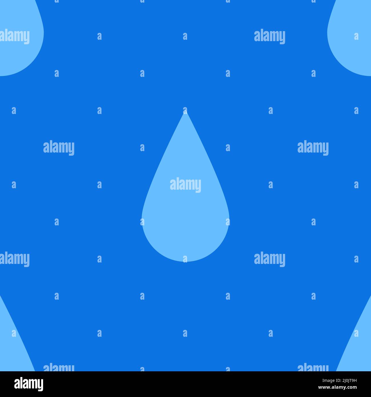 Natural blue drops of water, liquid, fluid and aqua seamless pattern ...