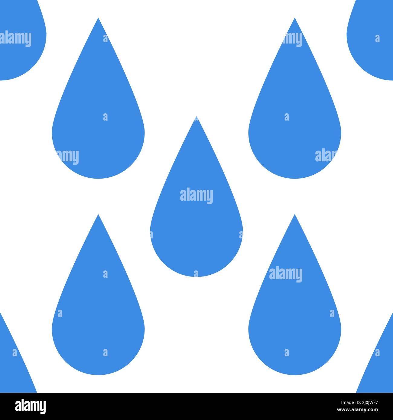 Natural blue drops of water, liquid, fluid and aqua seamless pattern ...