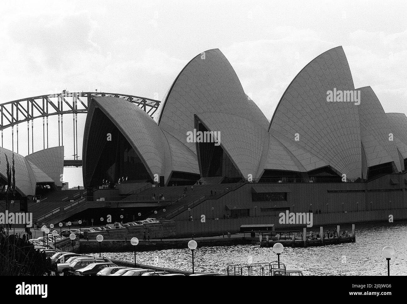 Sydney Opera House - Sydney Australia - 1982 Stock Photo - Alamy