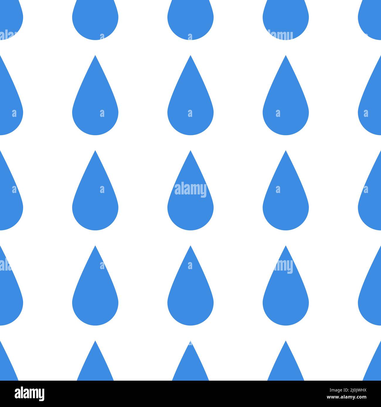 Natural blue drops of water, liquid, fluid and aqua seamless pattern ...