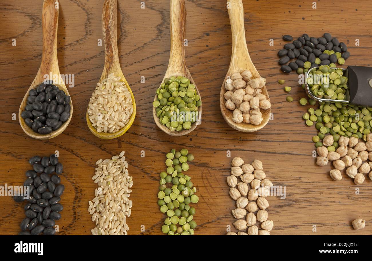Assorted legumes hi-res stock photography and images - Alamy