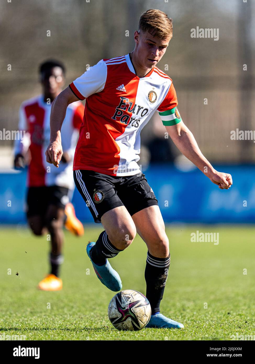Rotterdam - Noah Naujoks of Feyenoord O21 during the match between ...