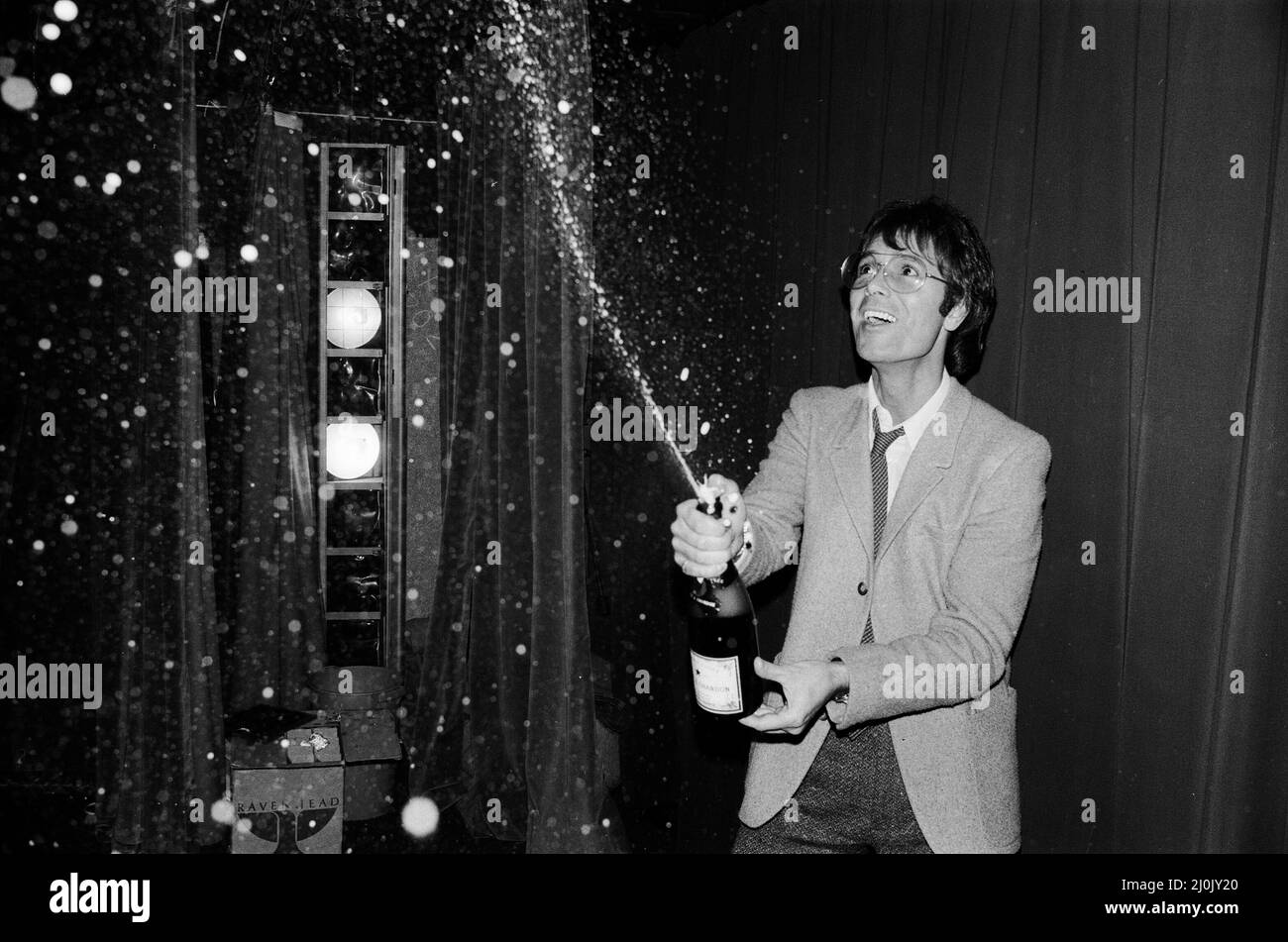 Singer Cliff Richard celebrates his 40th birthday.13th October 1980 ...