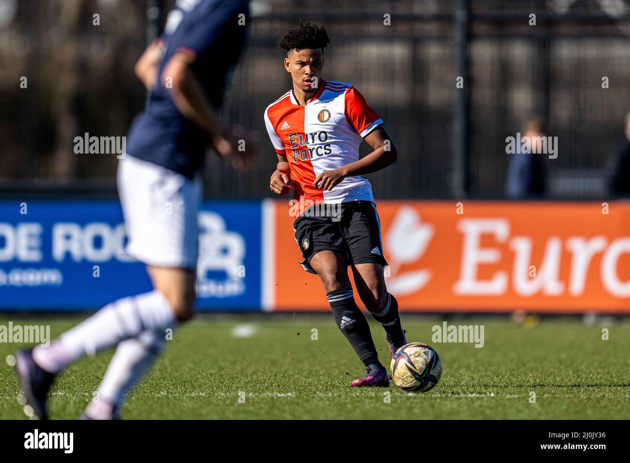 Rotterdam - Denzel Hall of Feyenoord during the match between Feyenoord ...