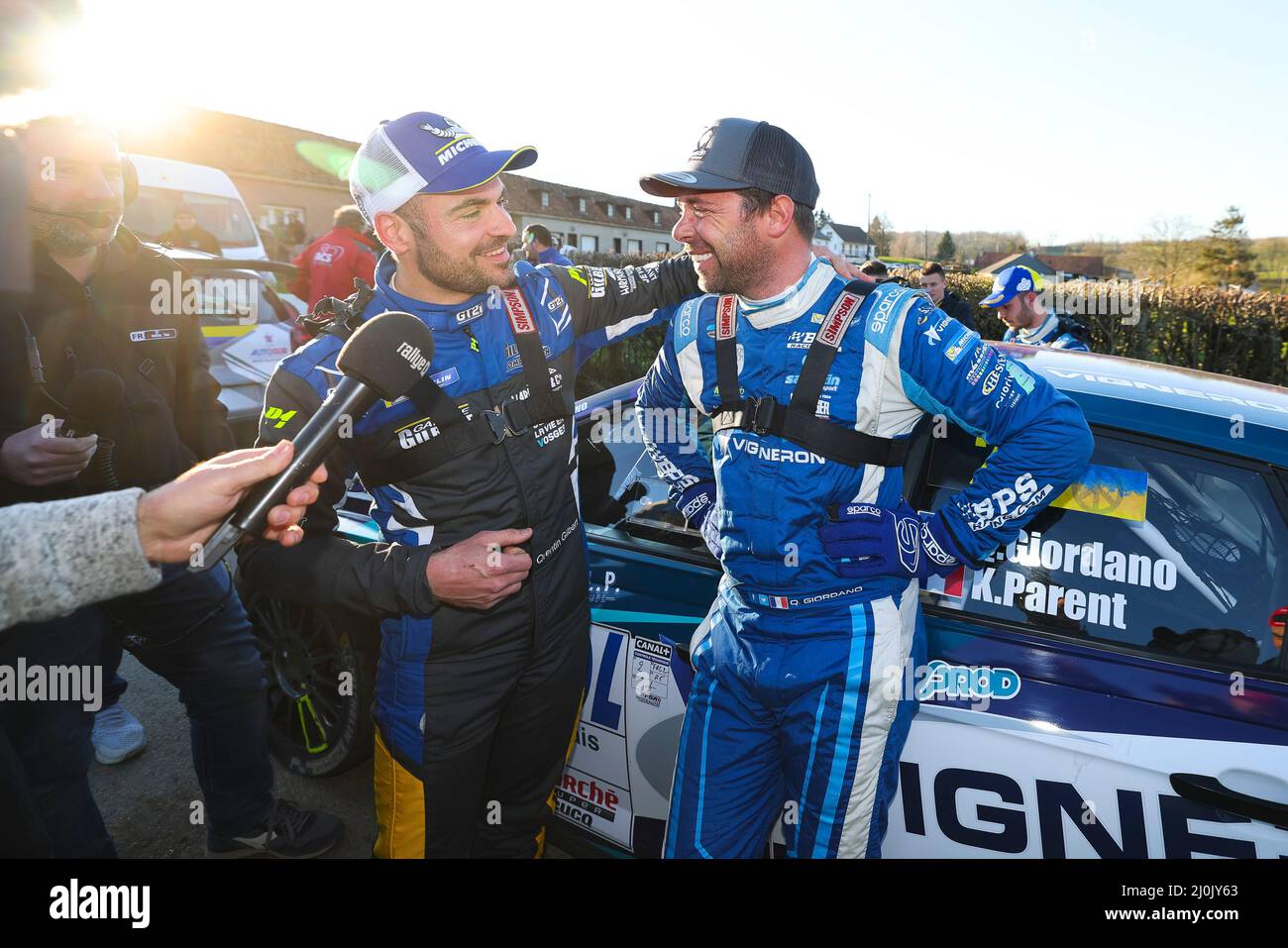 GIORDANO Quentin, PARENT Kevin, Volkswagen Polo, portrait GILBERT ...