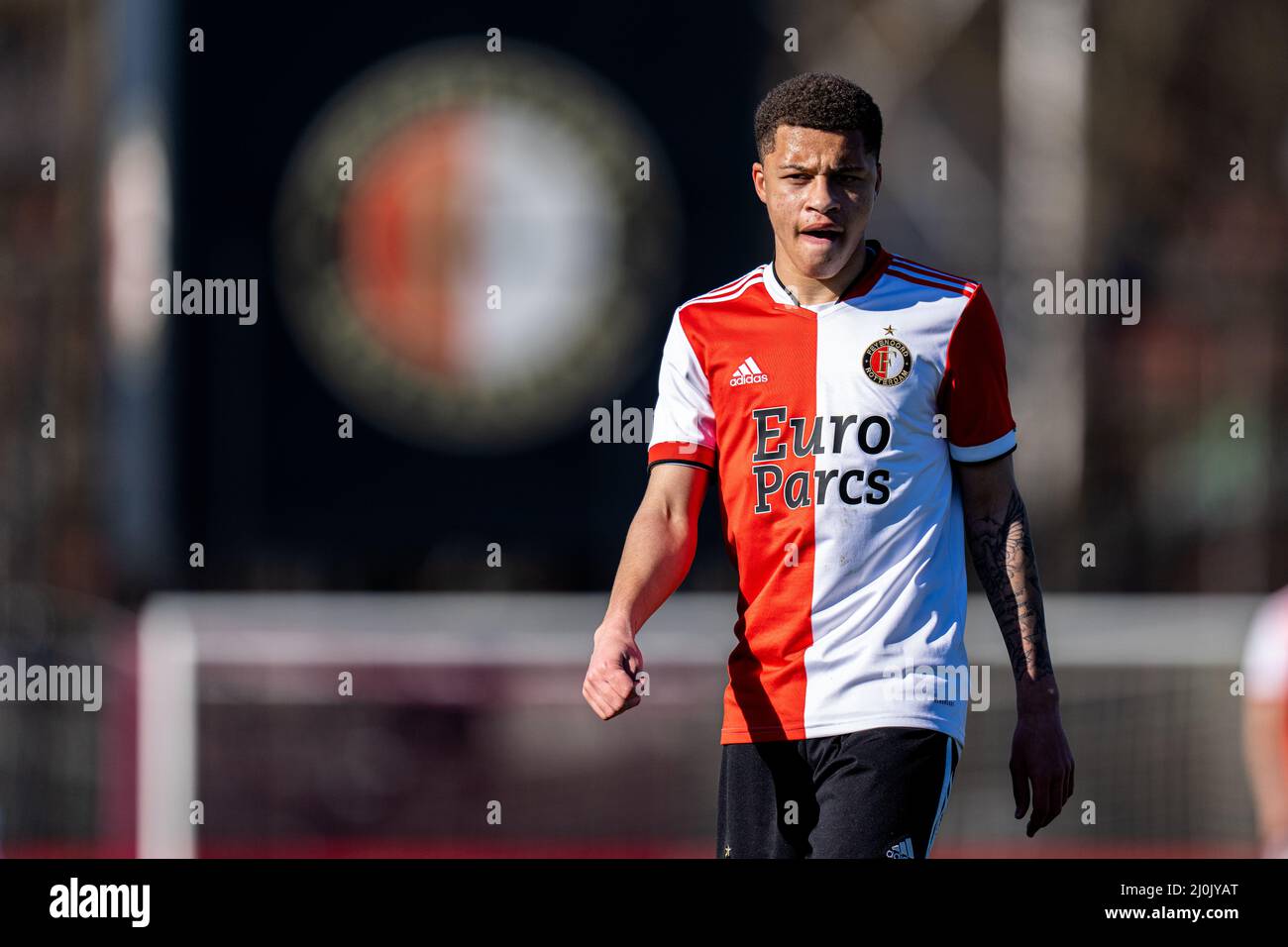 Rotterdam - Nesta Zahui of Feyenoord O21 during the match between ...