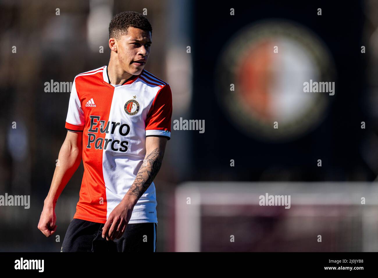 Rotterdam - Nesta Zahui of Feyenoord O21 during the match between ...