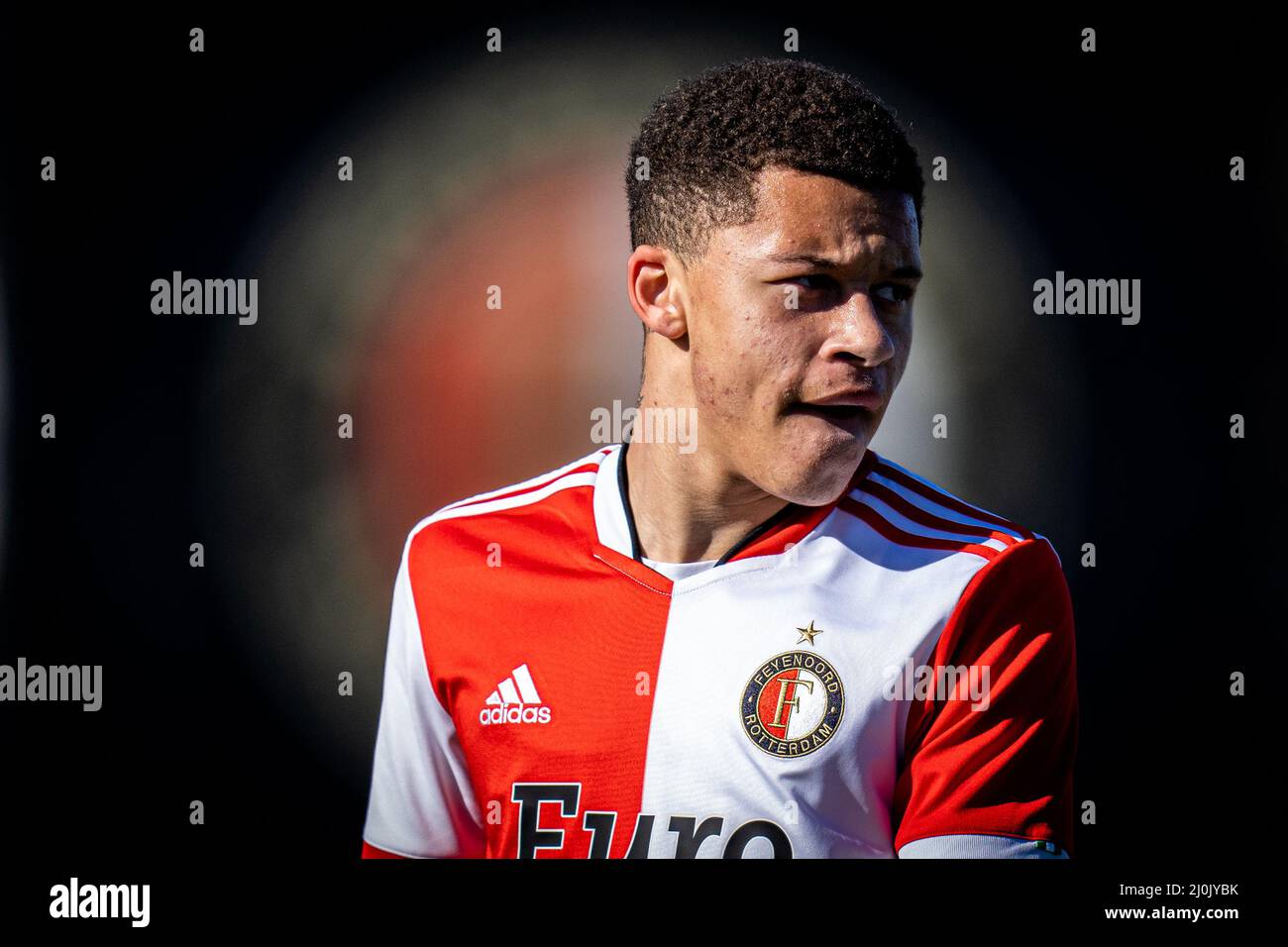 Rotterdam - Nesta Zahui of Feyenoord O21 during the match between ...