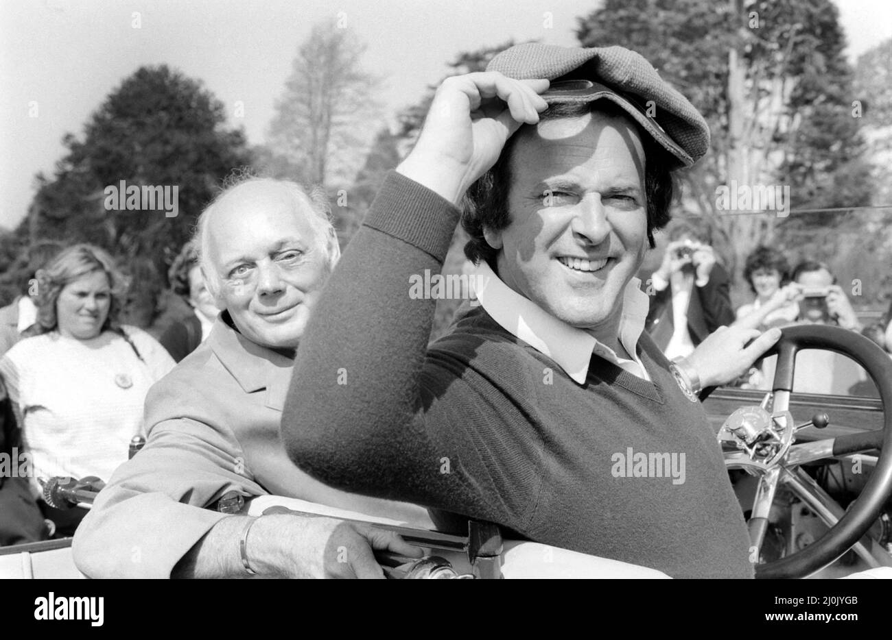 DJ Terry Wogan makes a rare 'outside broadcast' of his breakfast BBC ...