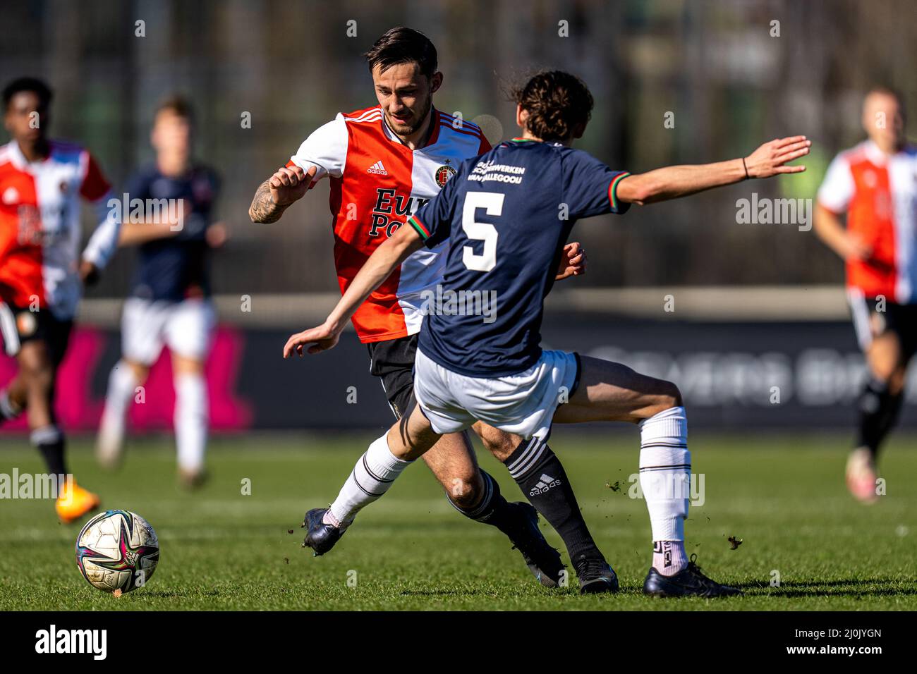 Rotterdam - Delano Ladan fo Feyenoord O21 during the match between ...