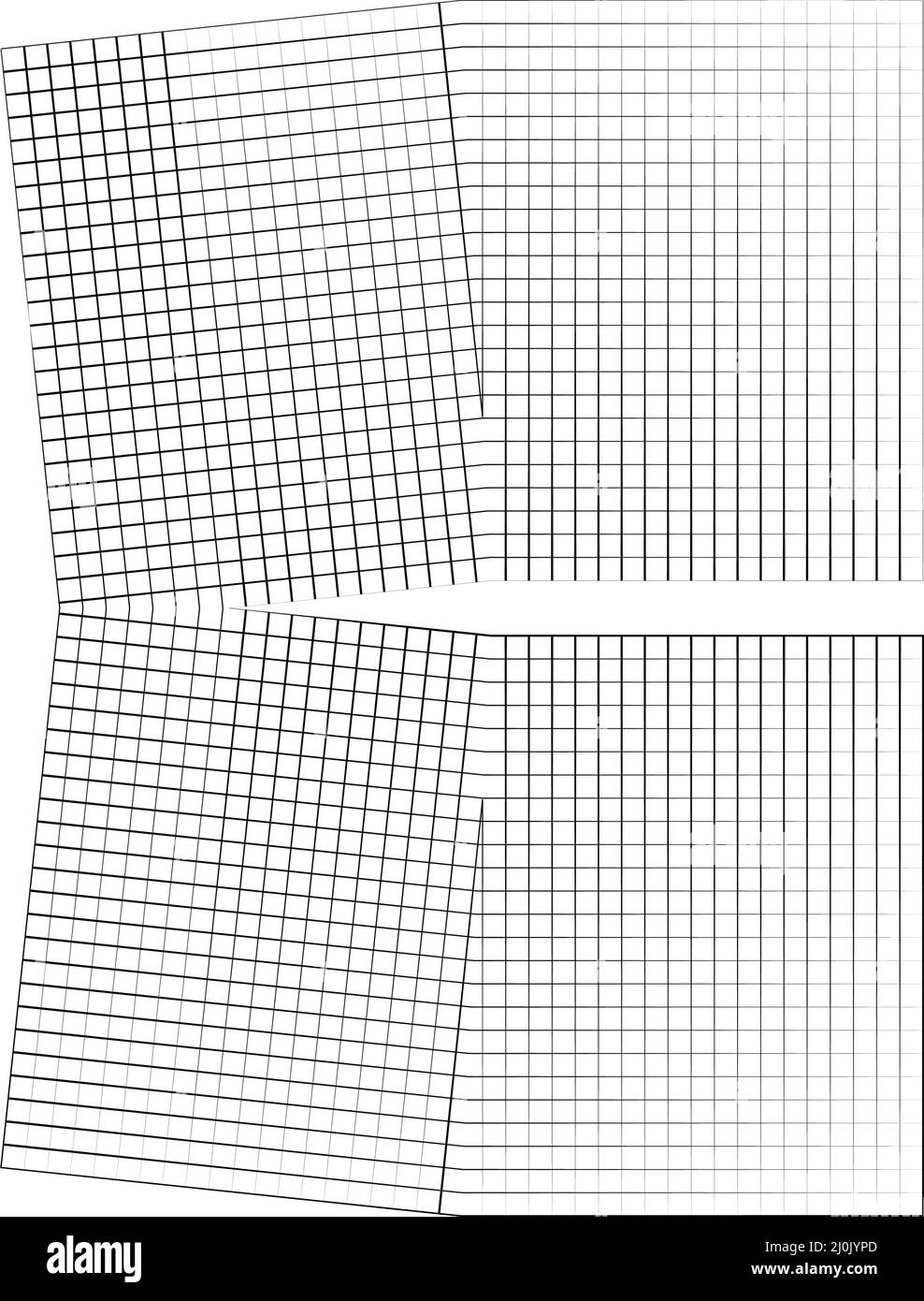 Mirrored grid mesh abstract Stock Vector Images - Alamy