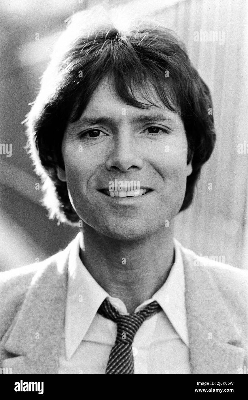 Singer Cliff Richard celebrates his 40th birthday. 13th October 1980 ...