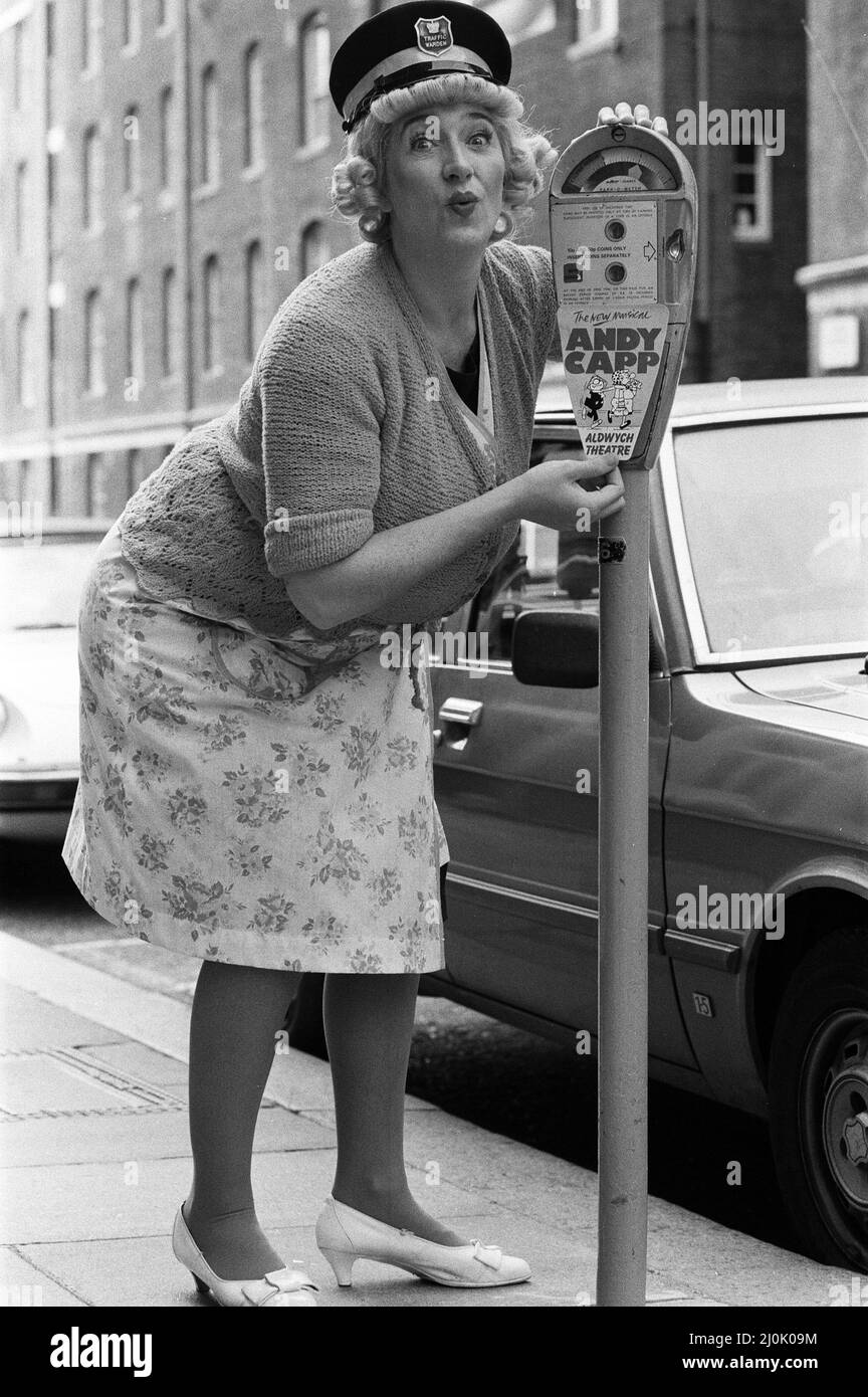 Photocall for Andy Capp The Musical at the Aldwych Theatre. Actress Val ...