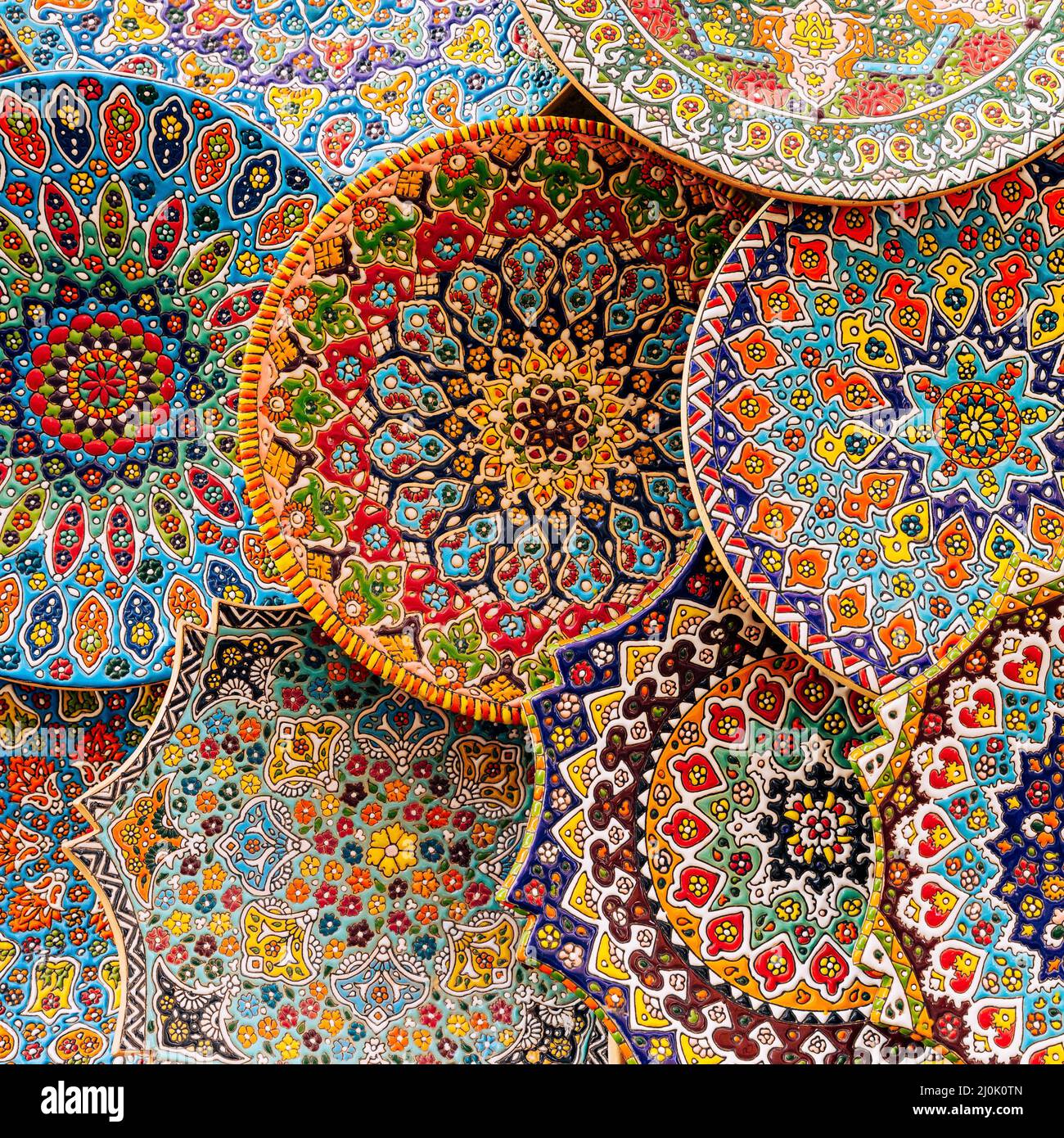 Souvenir shop at Dubai Grand Souk. The traditional Arab style bazaar at ...