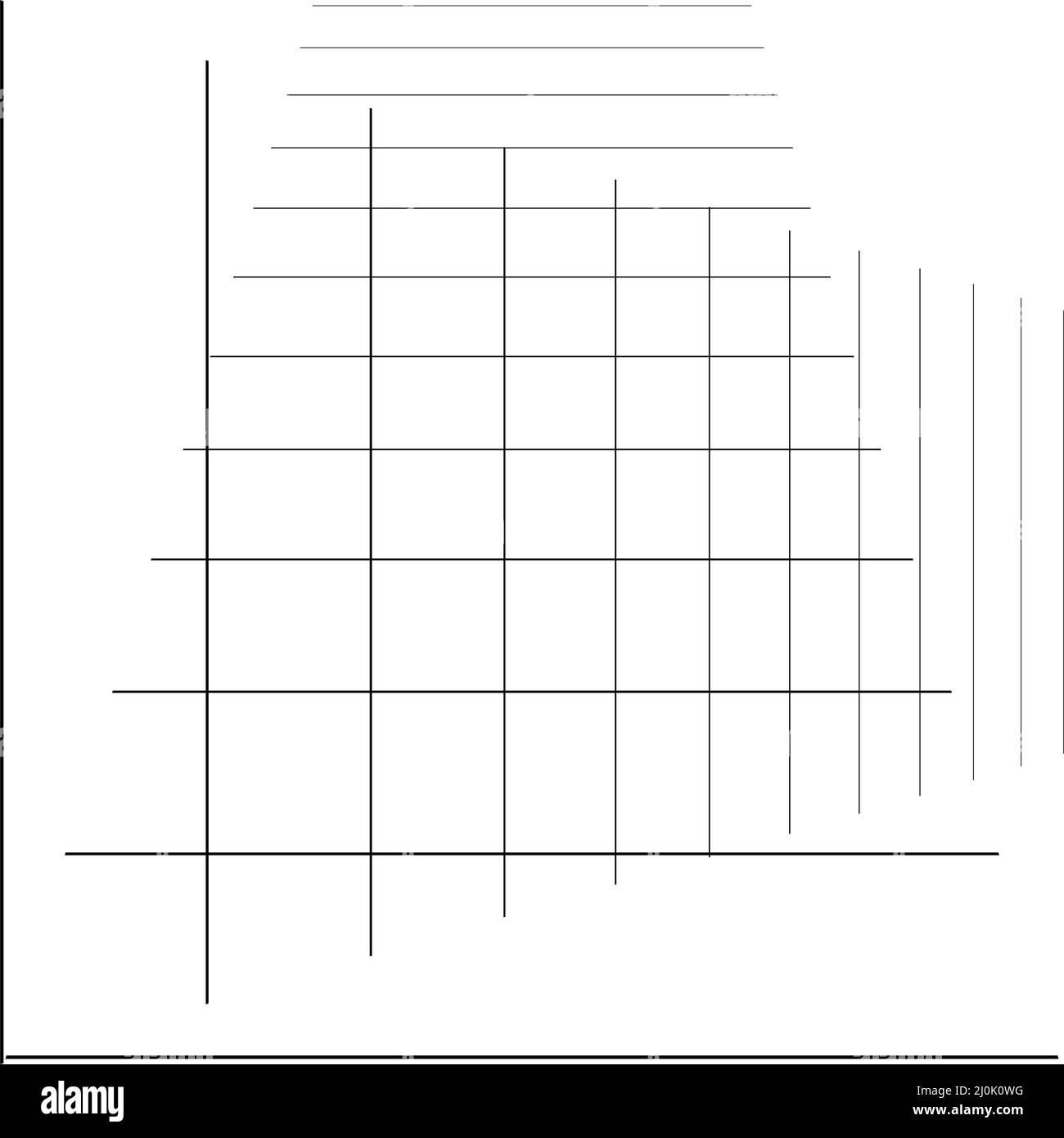 Abstract random grid, mesh. Lattice, grating and grille pattern with ...