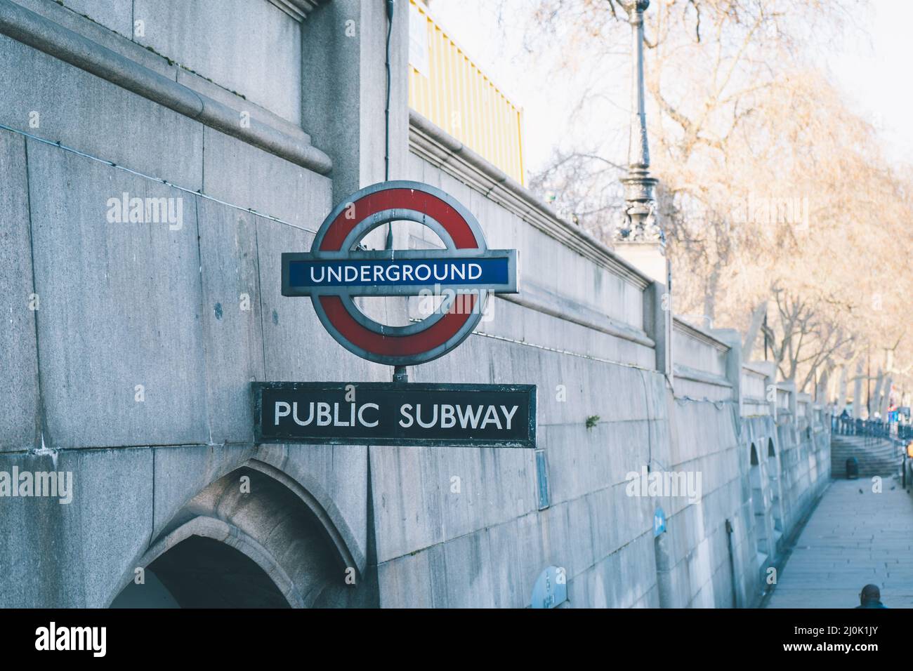 Westminster Underground sign to public subway in London UK Stock Photo ...