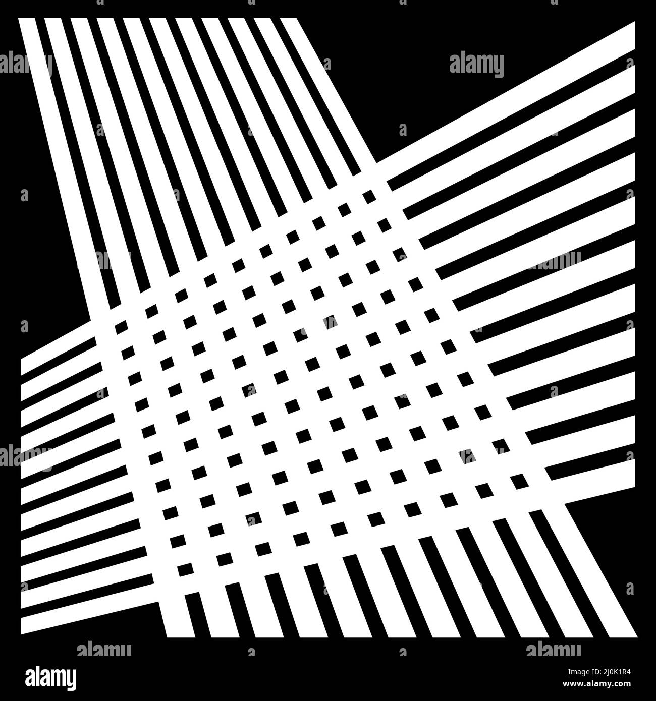 Abstract random grid, mesh. Lattice, grating and grille pattern with oblique, diagonal, slanting ...