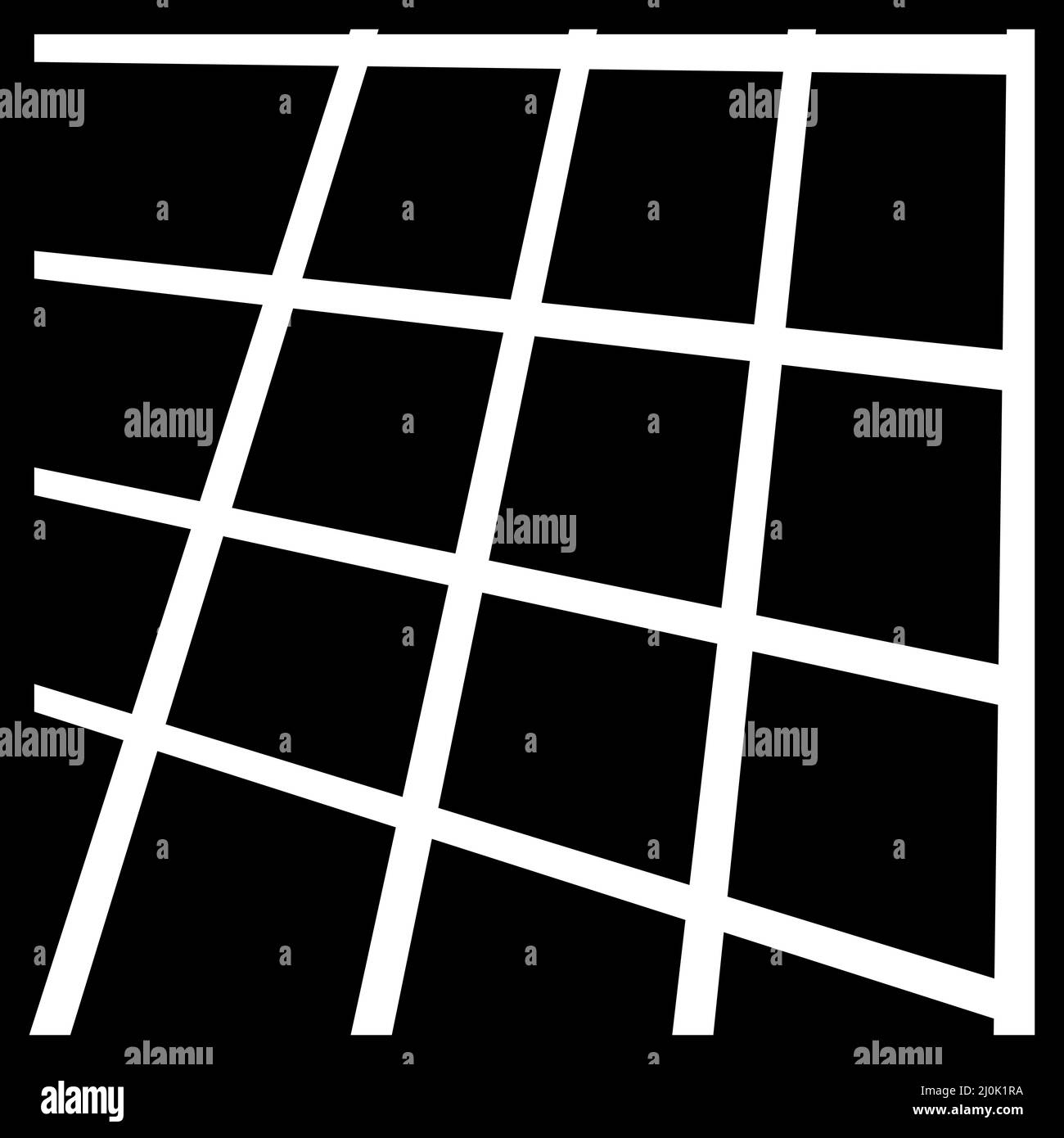 Abstract random grid, mesh. Lattice, grating and grille pattern with ...