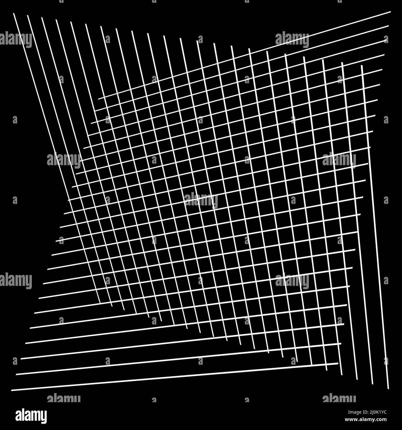 Abstract random grid, mesh. Lattice, grating and grille pattern with oblique, diagonal, slanting ...