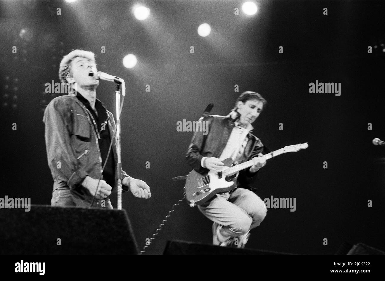 British rock group The Who in Toronto, Canada.Singer Roger Daltrey and ...