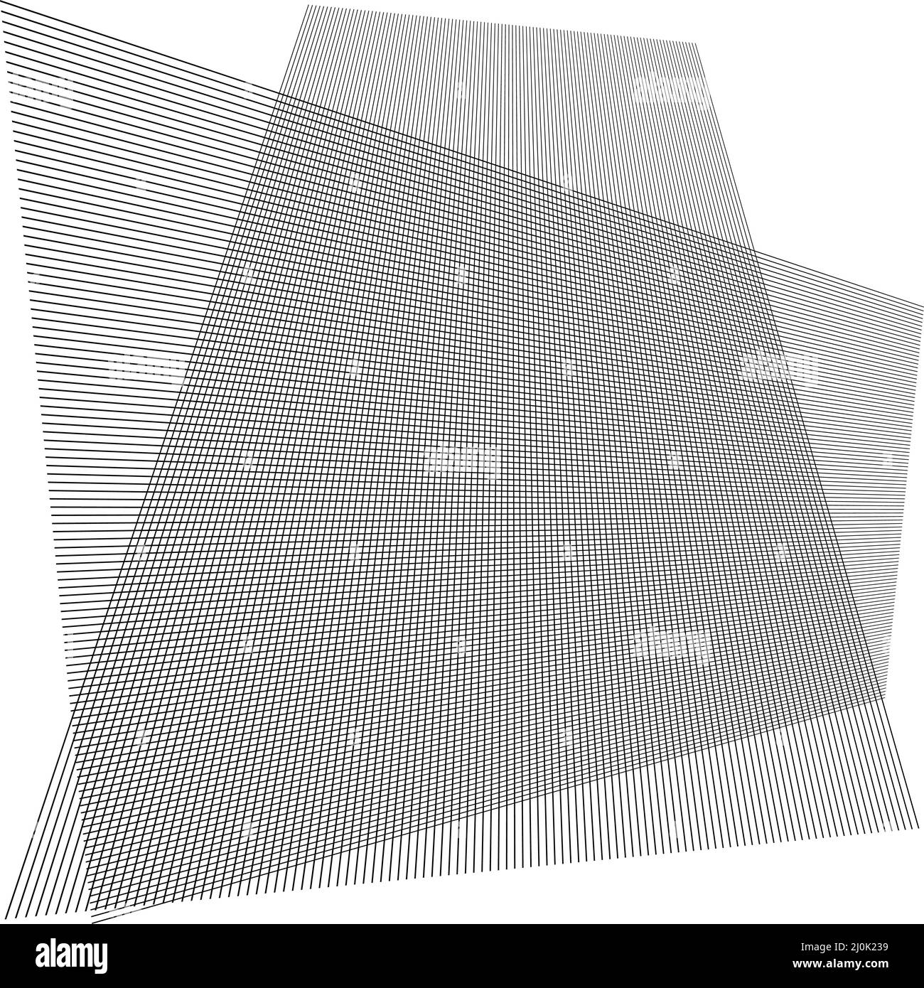 Abstract random grid, mesh. Lattice, grating and grille pattern with oblique, diagonal, slanting ...