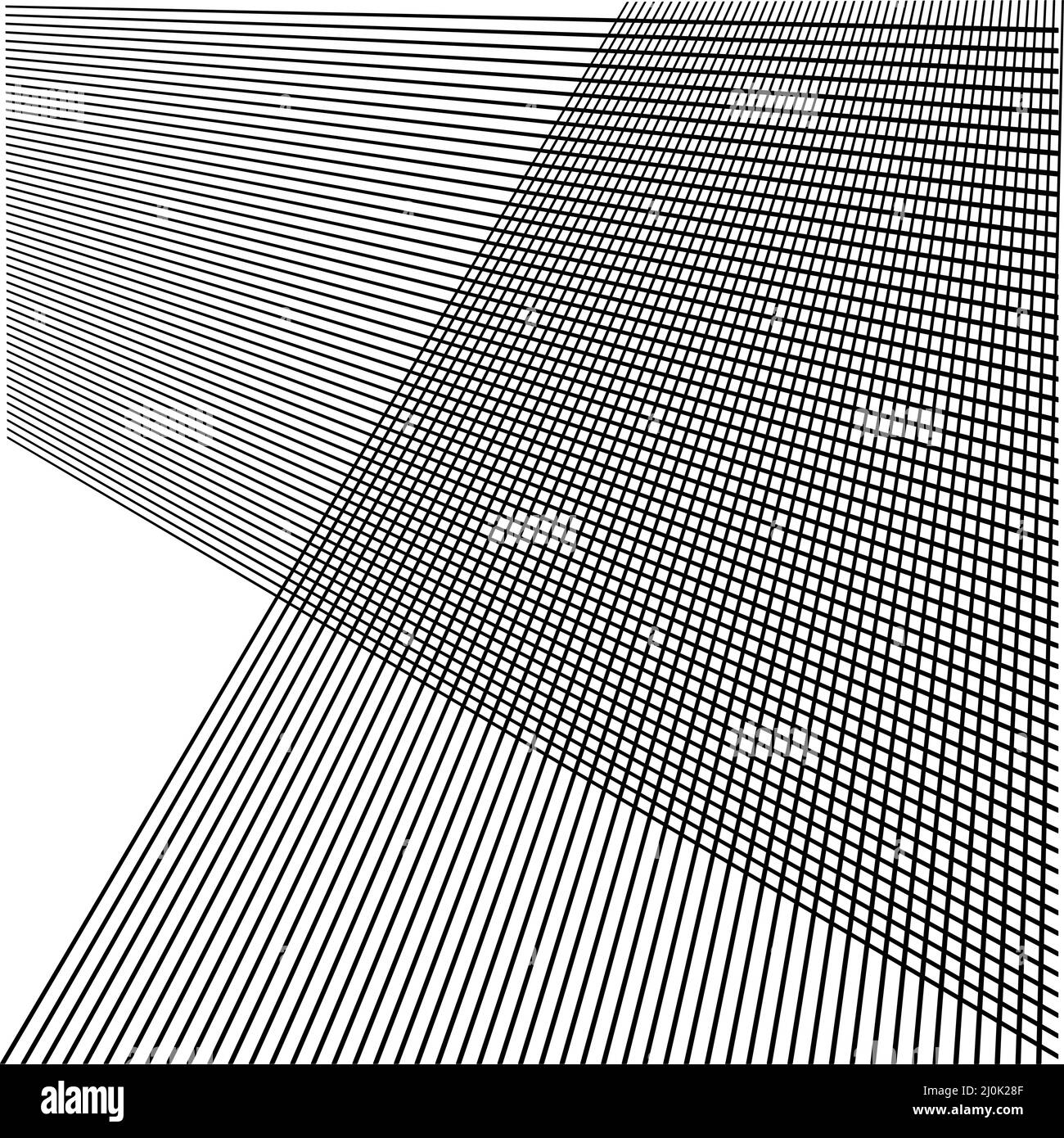 Abstract random grid, mesh. Lattice, grating and grille pattern with oblique, diagonal, slanting ...