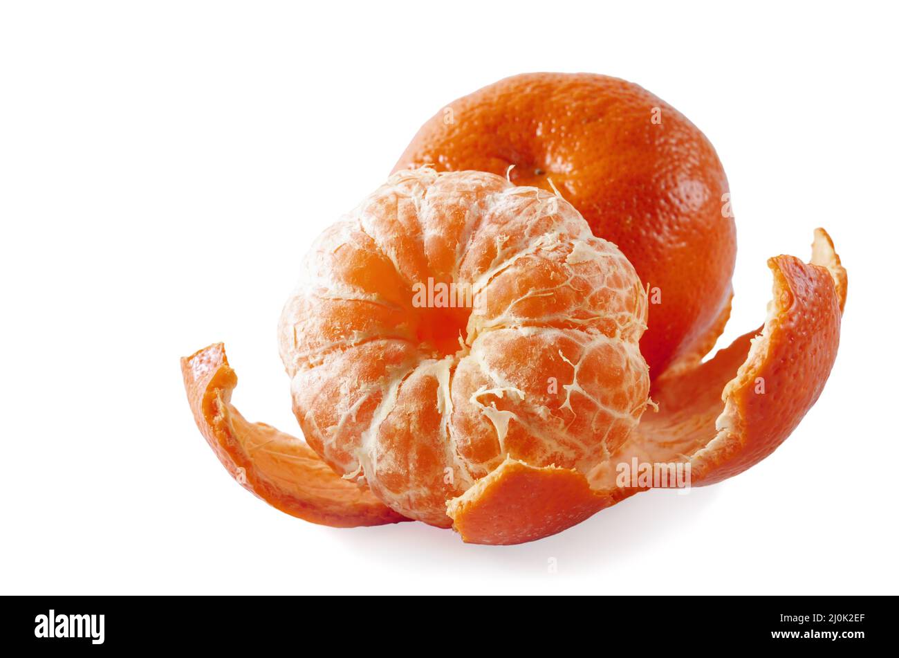 Mandarin skin Cut Out Stock Images & Pictures - Alamy