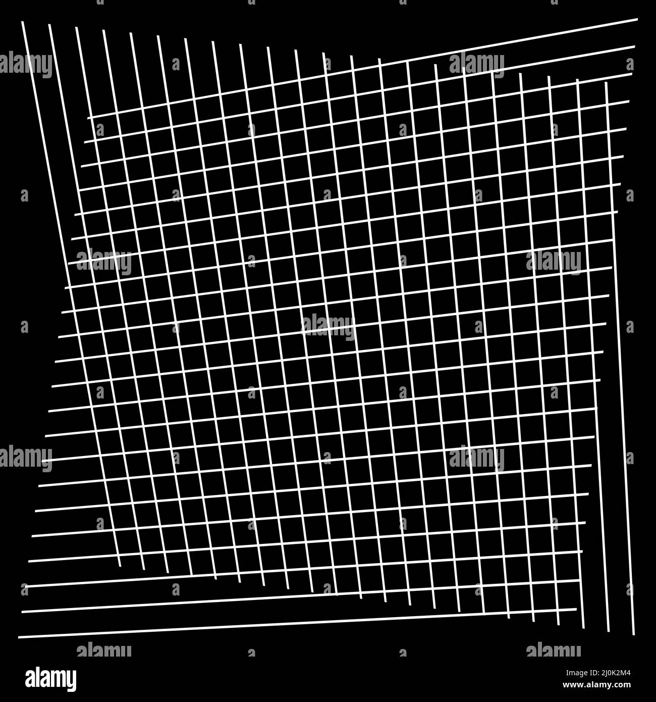Abstract random grid, mesh. Lattice, grating and grille pattern with ...