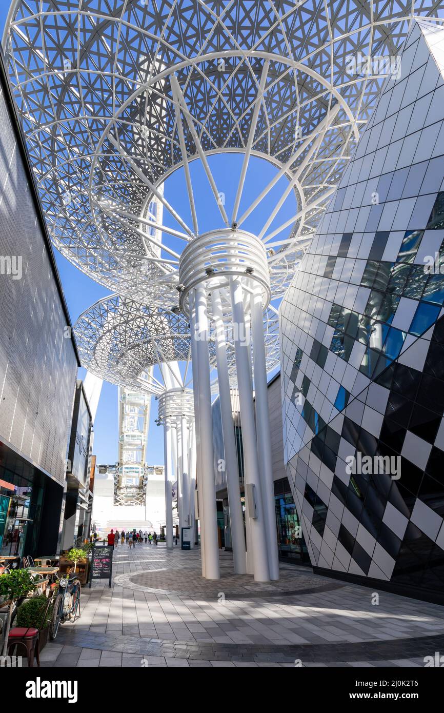 Dubai Eye or Al Ain, Bluewaters Island. United Arab Emirates. Middle ...