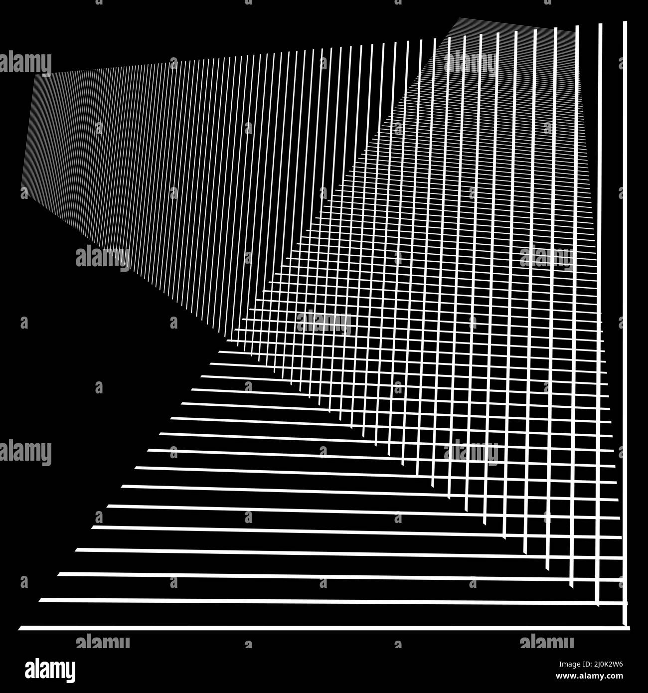 Abstract Random Grid Mesh Lattice Grating And Grille Pattern With Oblique Diagonal Slanting