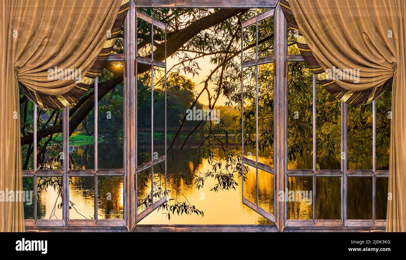 Warm light through window hi-res stock photography and images - Alamy