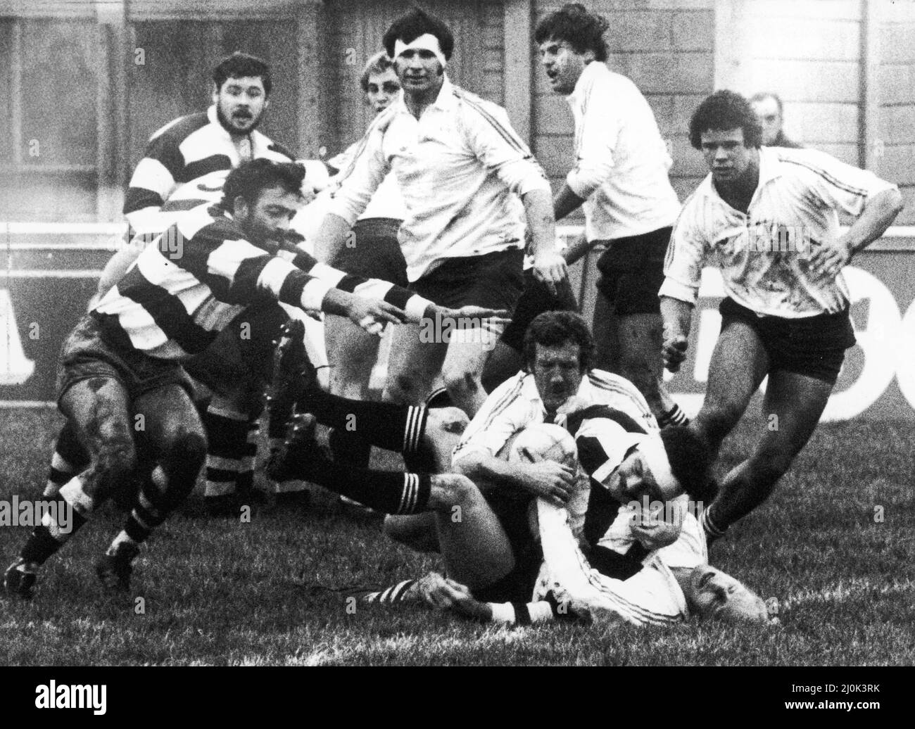 Coventry v Bath 23 November 1981. Bath show the excellence of their ...