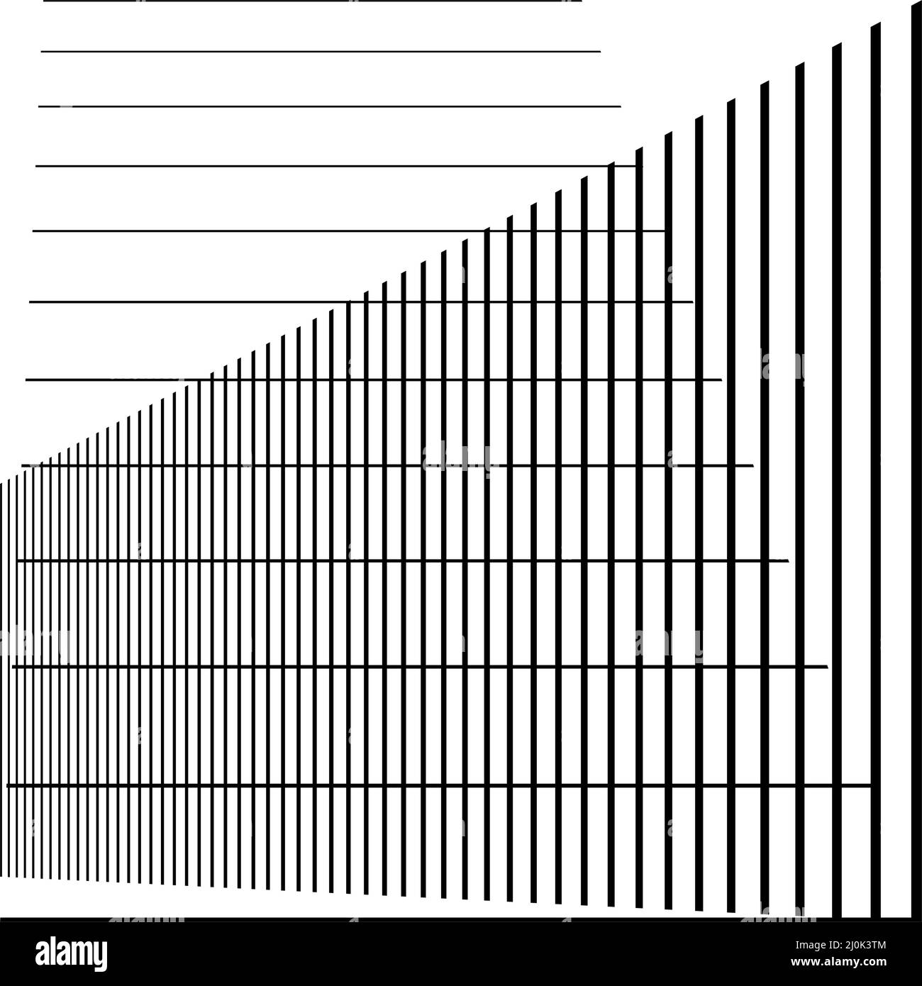 Abstract random grid, mesh. Lattice, grating and grille pattern with ...