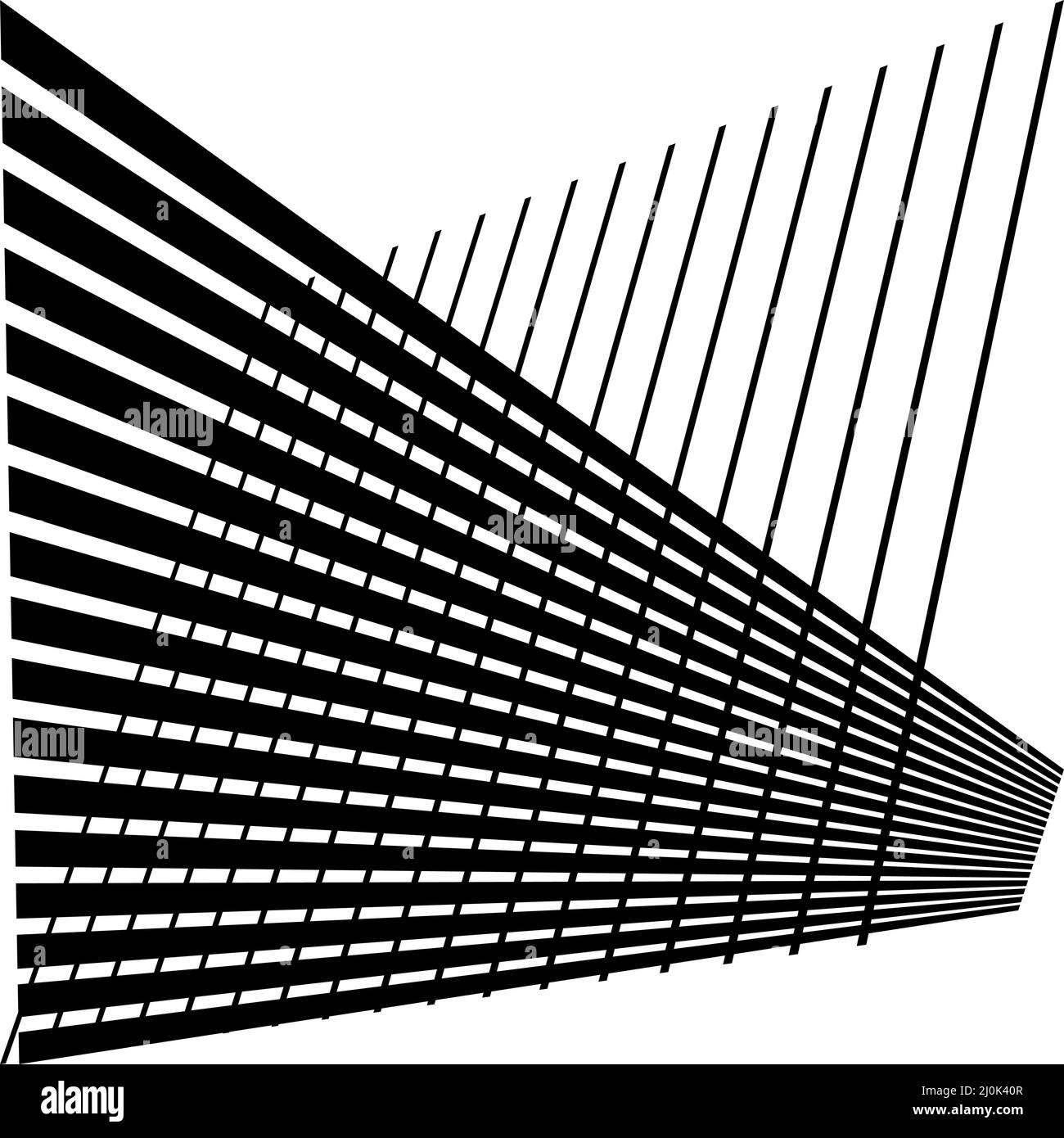 Abstract random grid, mesh. Lattice, grating and grille pattern with ...